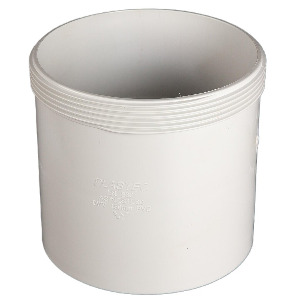 100mm DWV Threaded Access Coupling | Forge Plumbing Australia