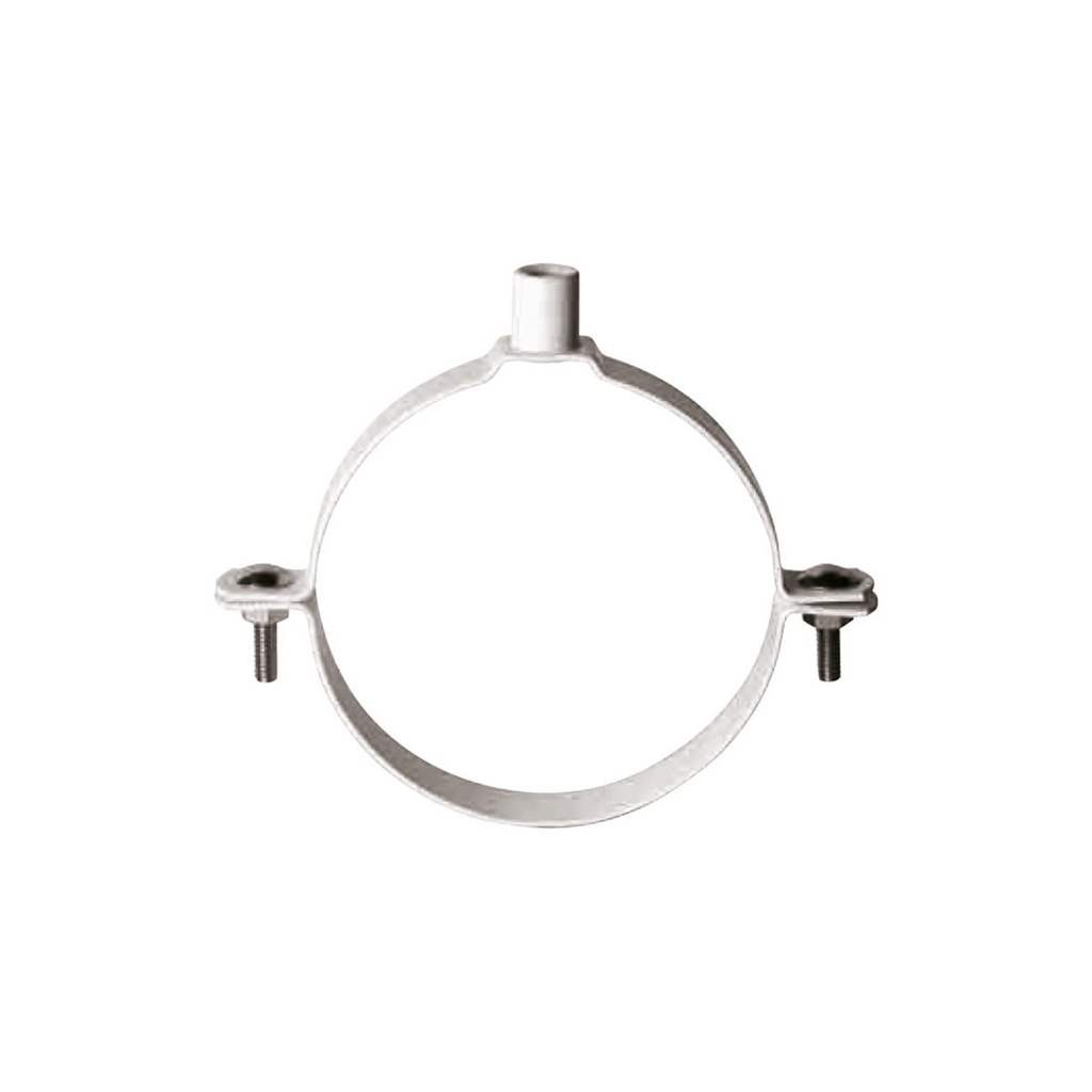 65mm PVC Pipe Welded Nut Clip Head Galvanised/Powder Coated White ...