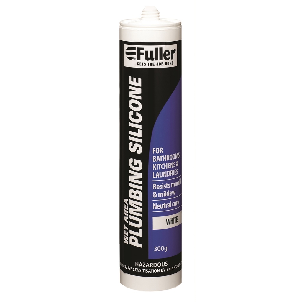 HB Fuller Plumbers Wet Area Silicone 300G - White | Forge Plumbing ...