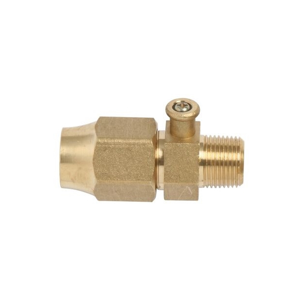 Test Point Adaptor 3/8MI x 1/2 SAE Flare | Forge Plumbing Australia